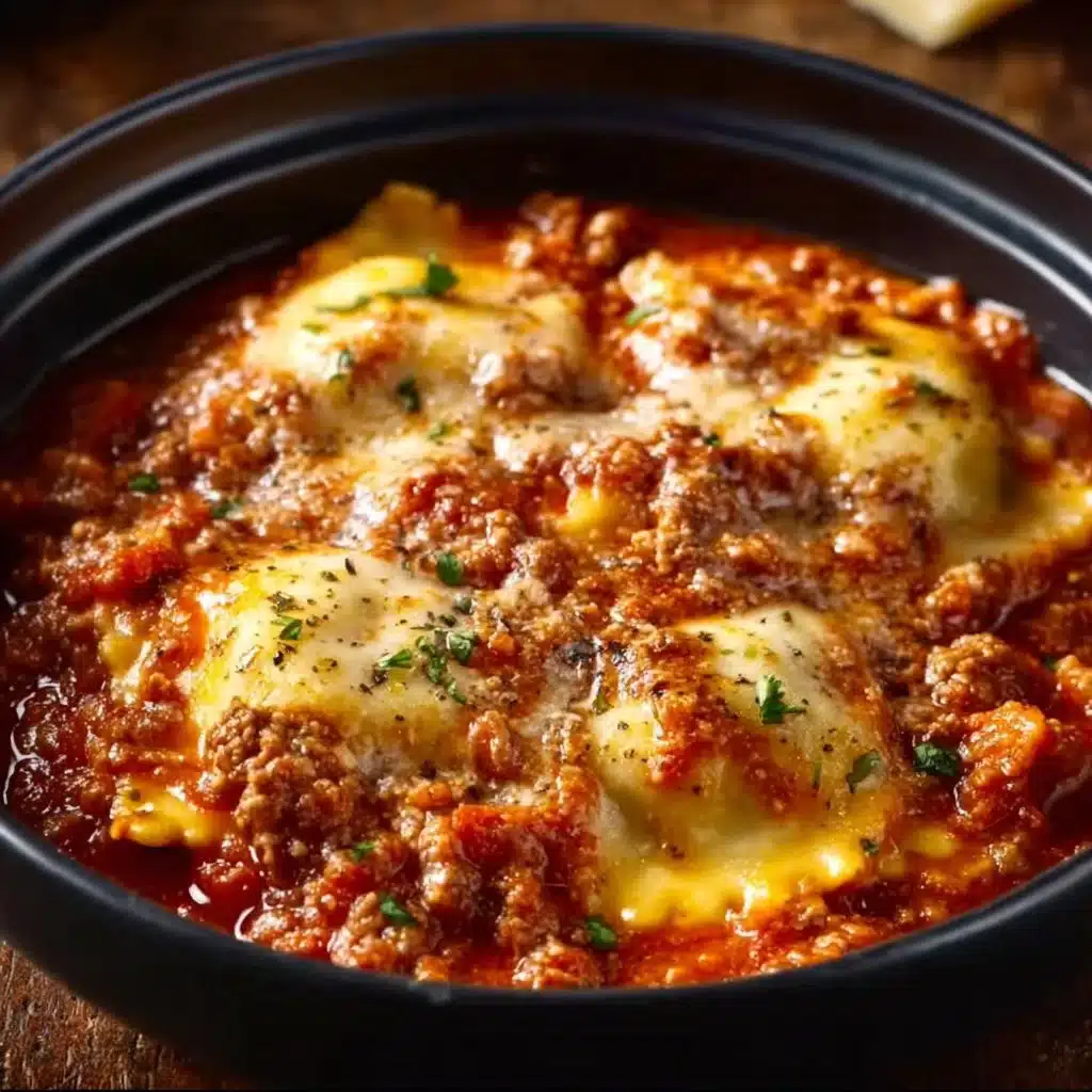 Crockpot Ravioli Lasagna: A Hands-Off, Flavor-Packed Comfort Food ...
