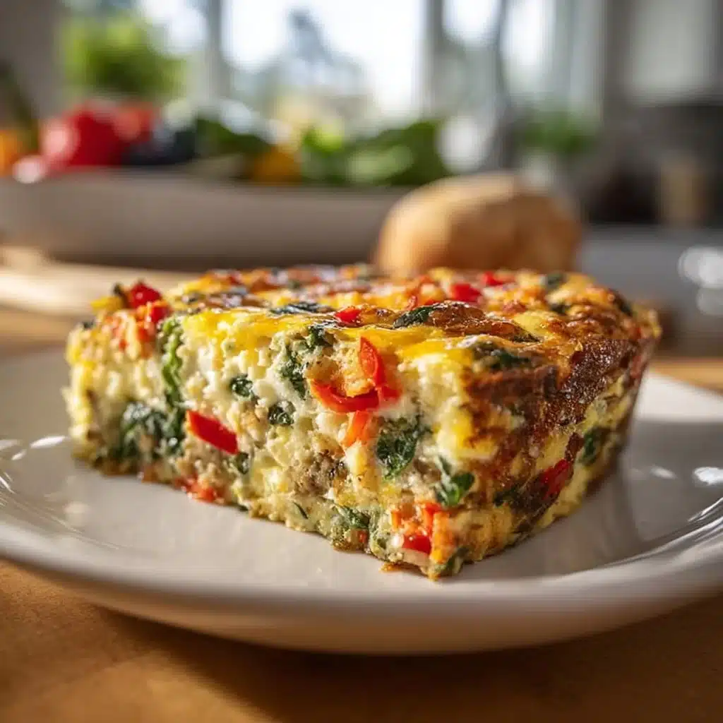 High Protein Breakfast Casserole