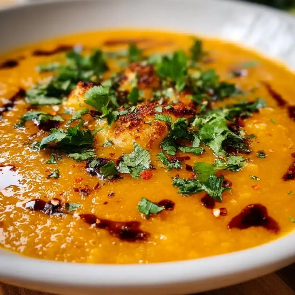 Thai Coconut Red Lentil Soup